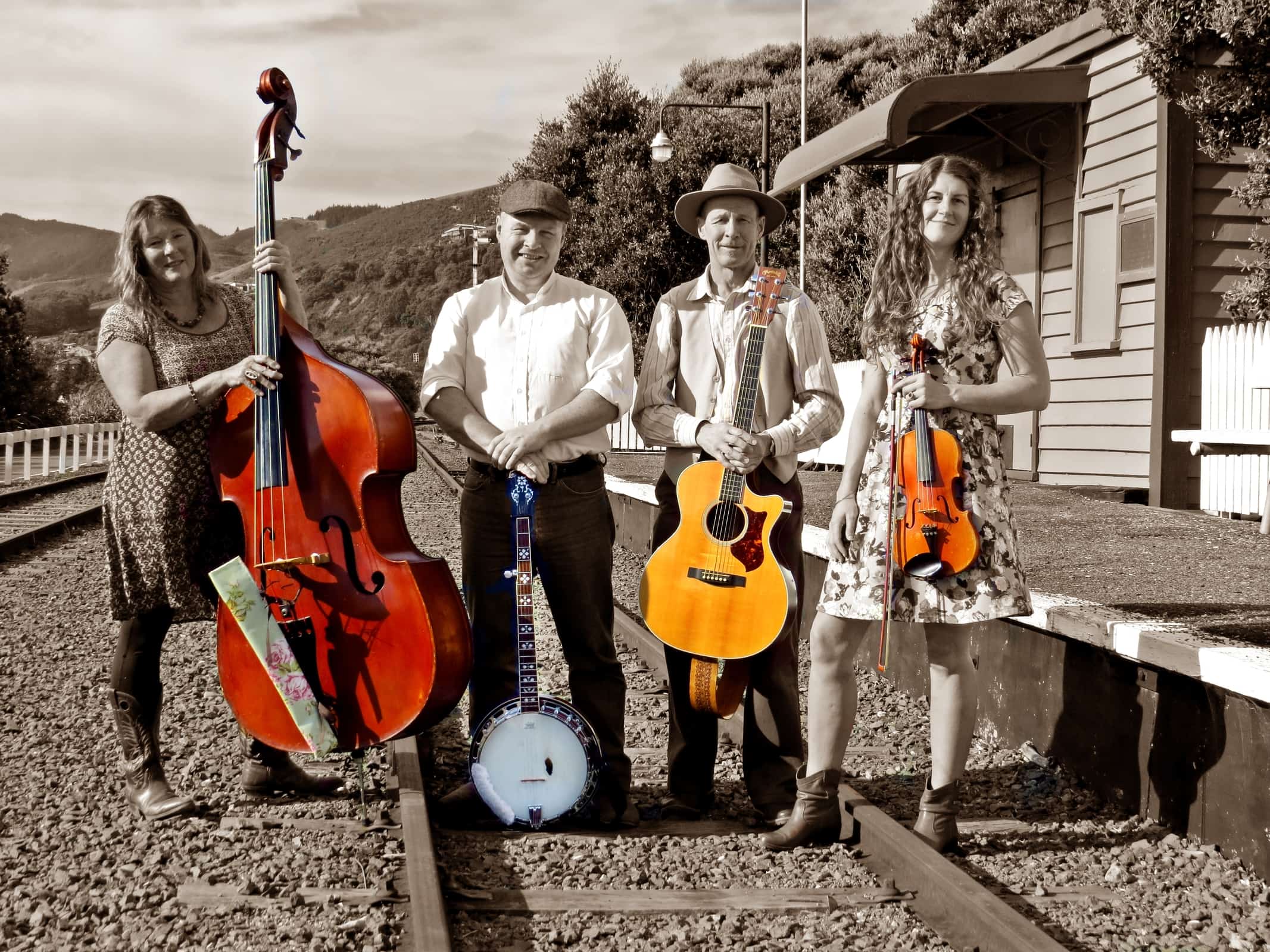 Sepia Coloured Instruments - Fairfield House